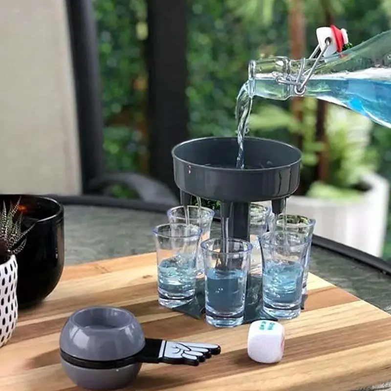 Random Color 6-shot Beverage Dispenser without Cups, 1 Piece Automatic ...