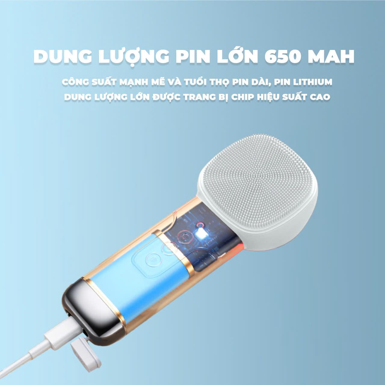 Máy rửa mặt chăm sóc da 6 in 1 FIKO FC600 - Cải thiện lỗ chân lông, bảo ...